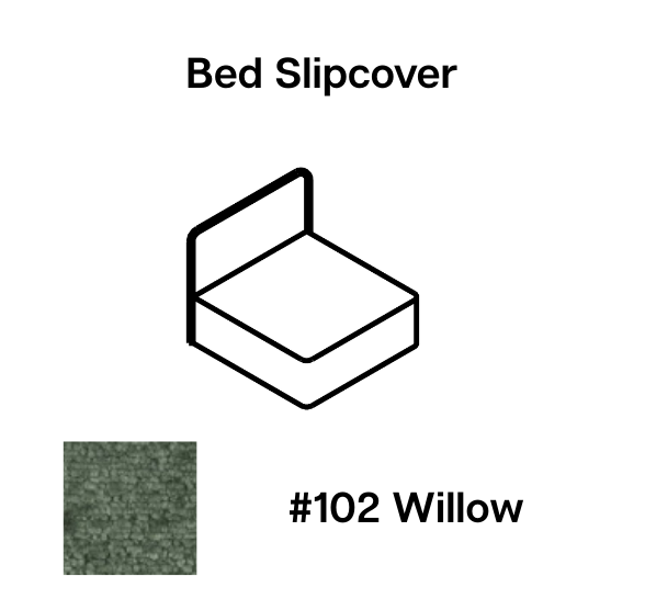 Slipcover - Bed - King - Willow – Anabei