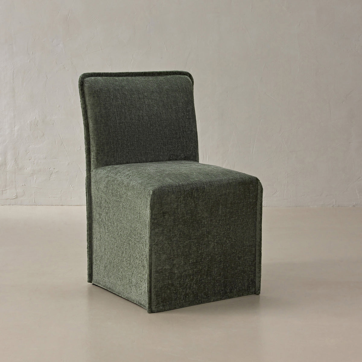 Washable Upholstered Dining Chair | 15” Back Height in Willow – Anabei