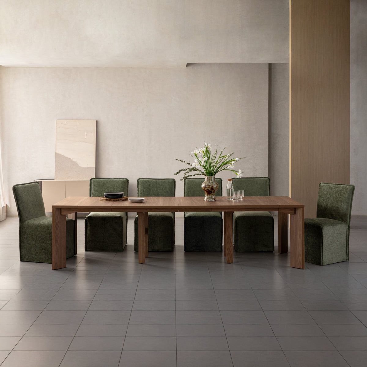 Extendable Flex Dining Table | Walnut – Anabei