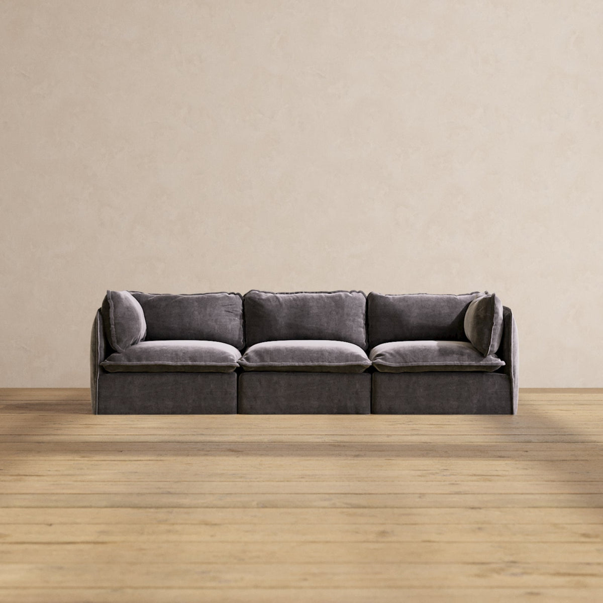 Modular Performance 3-Seater in Cinder | Deluxe Blend – Anabei